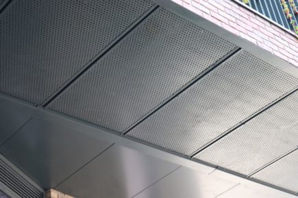 Soffit Cladding Plank System | Aluminium | Secret Fix | UK