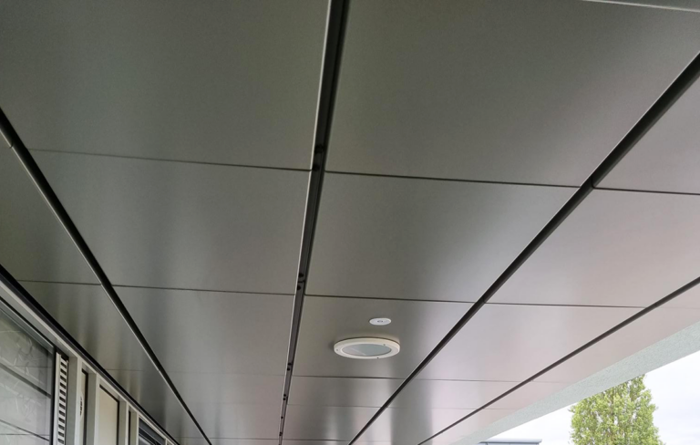 Soffit Cladding Plank System | Aluminium | Secret Fix | UK